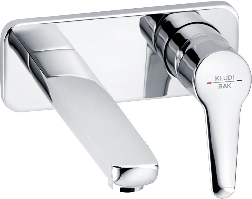 KLUDI RAK | POLARIS concealed 2-holes single lever basin mixer trim set ...